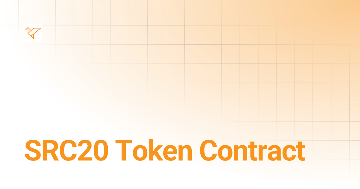 SRC20 Token Contract | Swarm Network