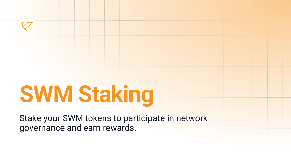SWM Staking | Swarm Network